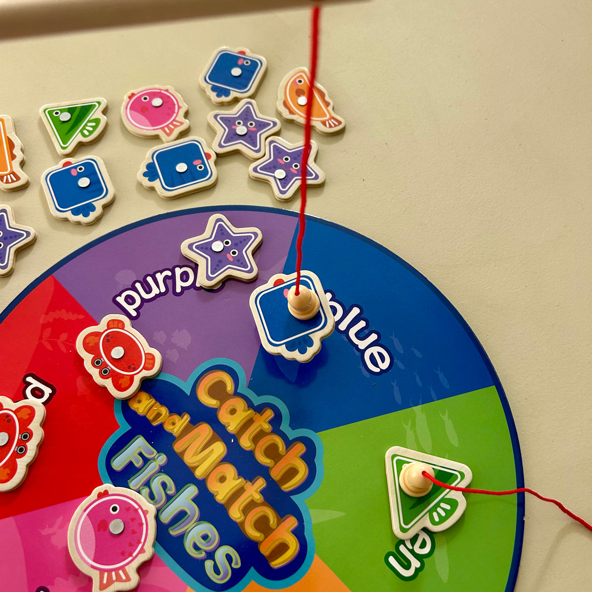 Catch & Match Fishes – tiny tree toys