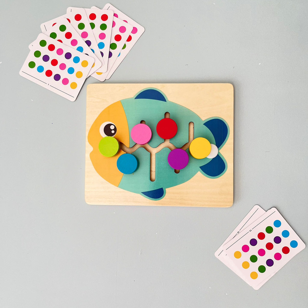 Fish Colour Matching – tiny tree toys