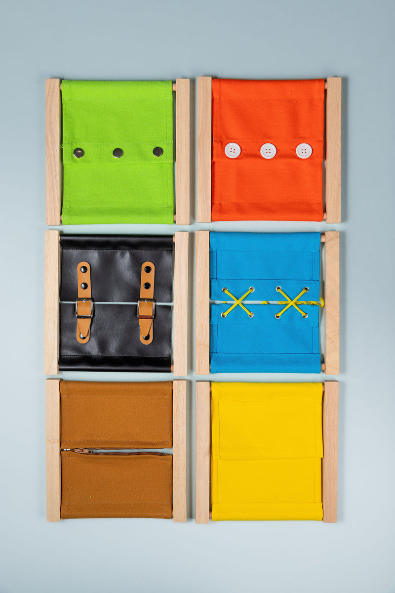 Montessori Dressing Frames – tiny tree toys