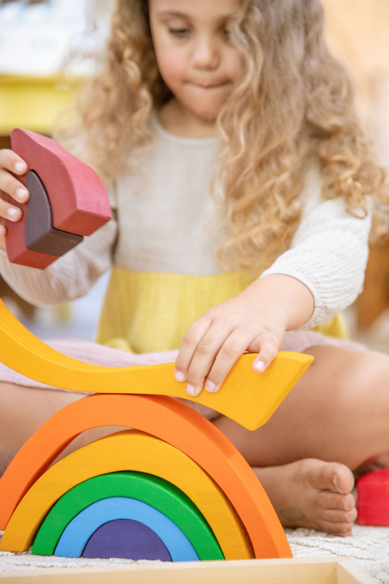 Building Block Set: Rainbow Blocks – tiny tree toys