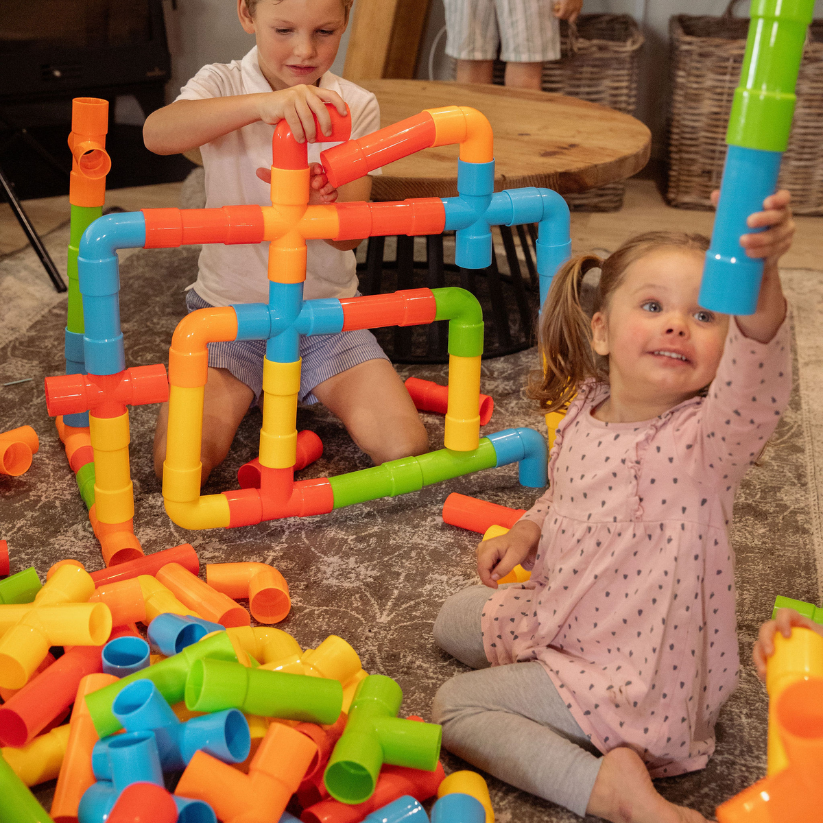 132 pc Giant Pipes Set – tiny tree toys