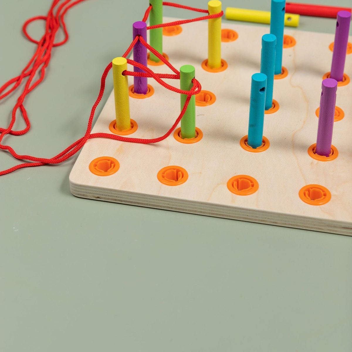 Wooden Threading Board – tiny tree toys