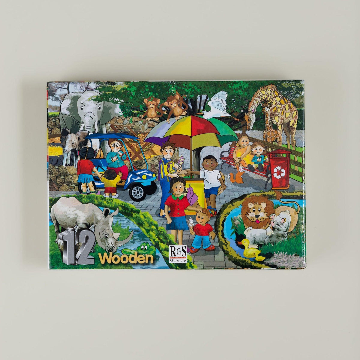 Zoo Puzzle 12 Pcs – tiny tree toys